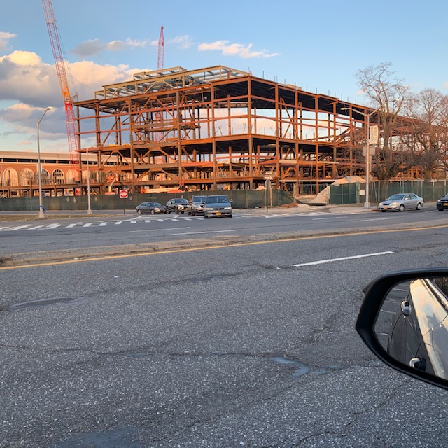 Belmont Park Arena Construction Mar. 2020