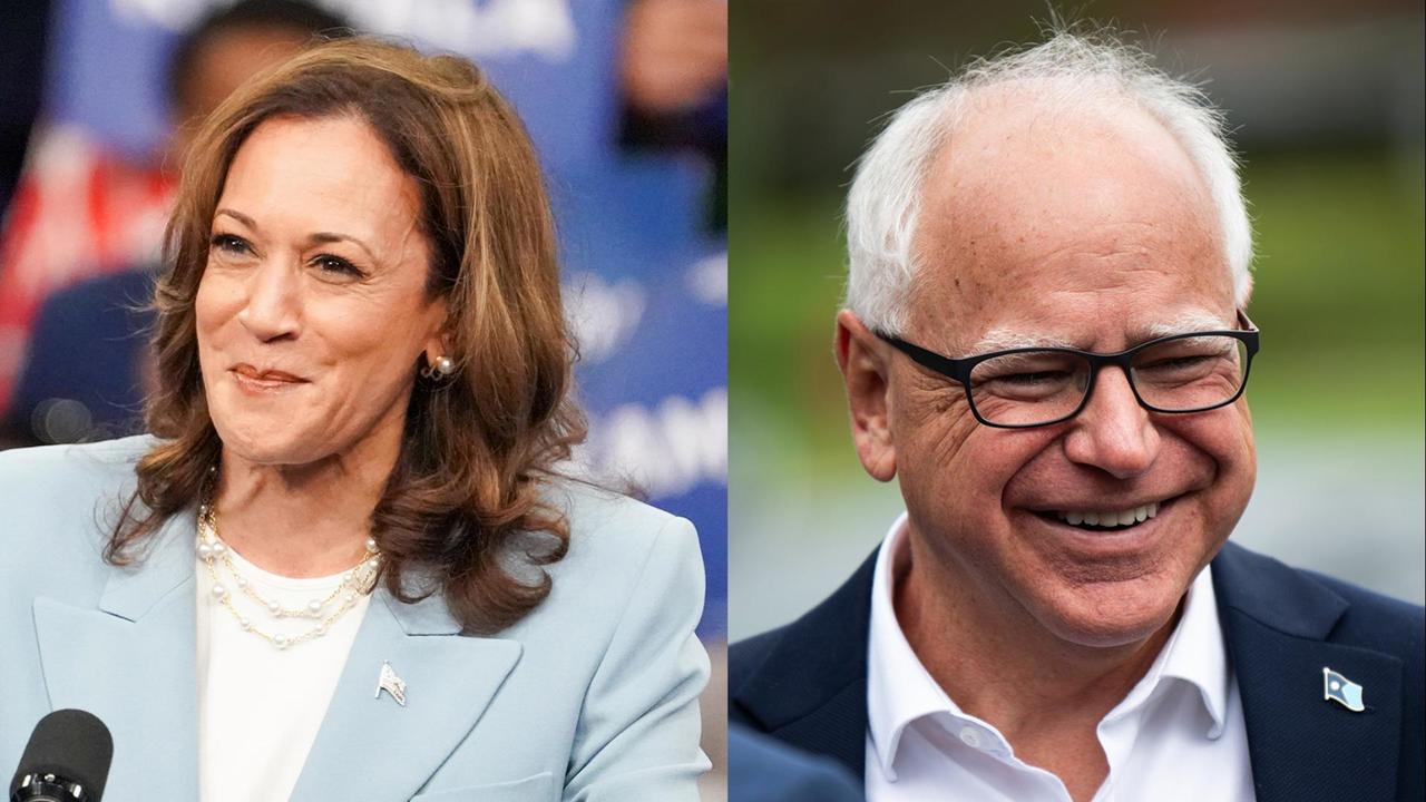 Kamala Harris picks Gov Walz of Minnesota for her Vice President….